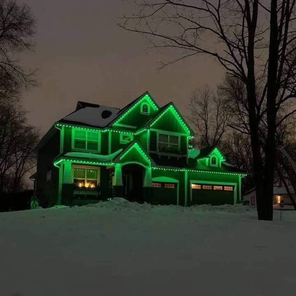 Permanent Holiday Lights - Light'n Up Ohio